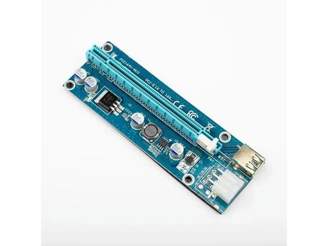 Click here for PCI-e 1X To 16X Adapter for BTC Mining  USB 3.0  6... prices