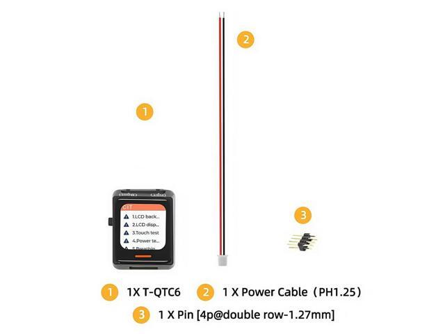 Click here for T-QTC6 ESP32-C6 Development Board 0.85 inch LCD To... prices