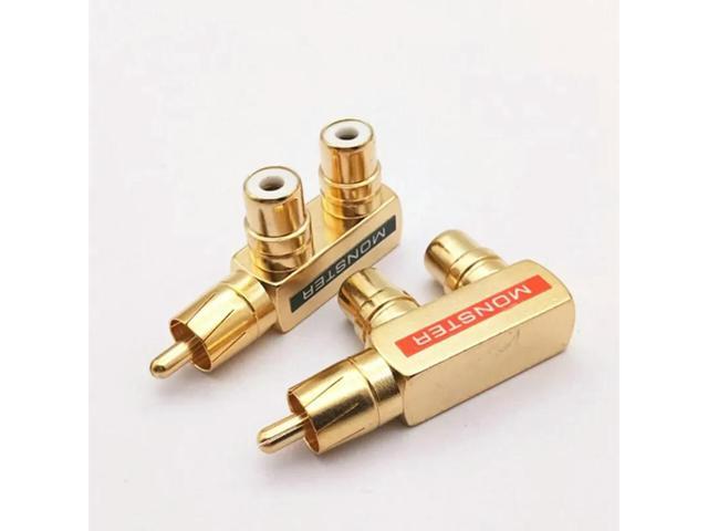 Click here for Copper Gold-Plated Lotus One Divided Into Two RCA... prices