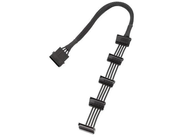 Click here for 4Pin IDE Molex To 5 15Pin SATA Power Cable for Har... prices