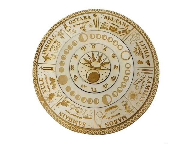 Click here for Pagan Wheel of the Year Calendar Wiccan Neo-Pagan... prices