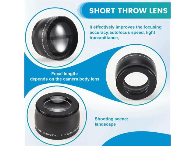 Click here for 58mm 2X Telephoto Lens Tele Converter for Pentax 1... prices