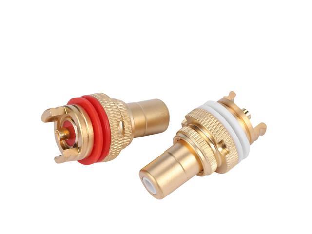 Click here for 8pcs Red+White RCA Female Socket Chassis RCA CMC F... prices