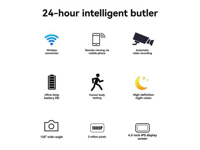 Click here for Tuya 4.3 2MP Digital Doorbell Eye Electronic Peeph... prices