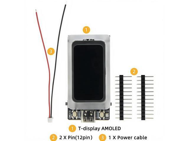 Click here for T-Display AMOLED-Lite ESP32-S3 Development Board 1... prices