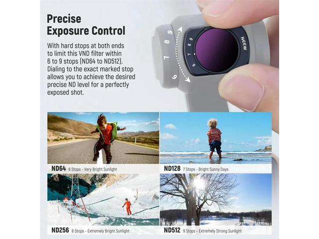 Click here for Variable ND Filter For Osmo Pocket 3 Magnetic 1-5... prices