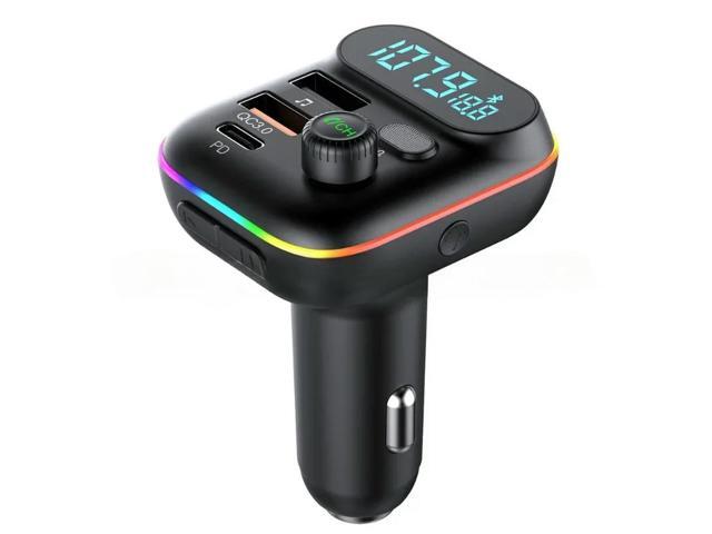 Click here for Car Fast Charge Bluetooth 5.0 FM Transmitter PD Du... prices