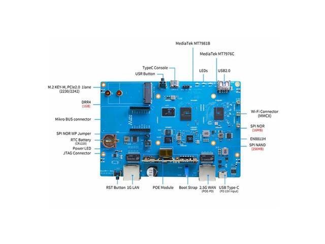 Click here for For Banana Pi Openwrt One Router Mediatek MT7981B... prices