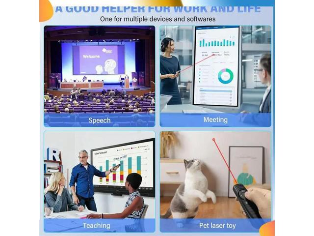 Click here for Presentation Clicker 2-In-1 USB/Type C Wireless Pr... prices