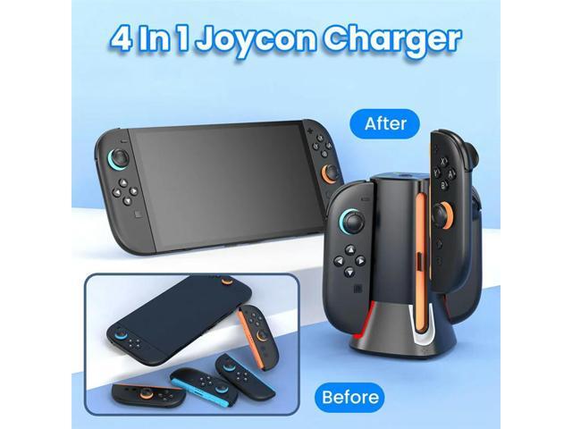 Click here for 4 Controllers For Charging Dock For Switch 2 J-Con... prices