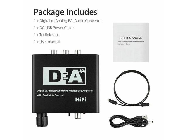 Click here for 192Khz Digital Optical Coaxial Toslink To Analog R... prices