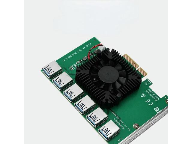 Click here for 1 To 6 Riser Card  PCI-E To PCI-E Adapter  PCI Exp... prices