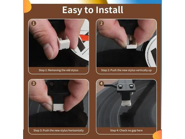 Click here for AT3600L Magnetic Cartridge Stylus LP Vinyl Record... prices