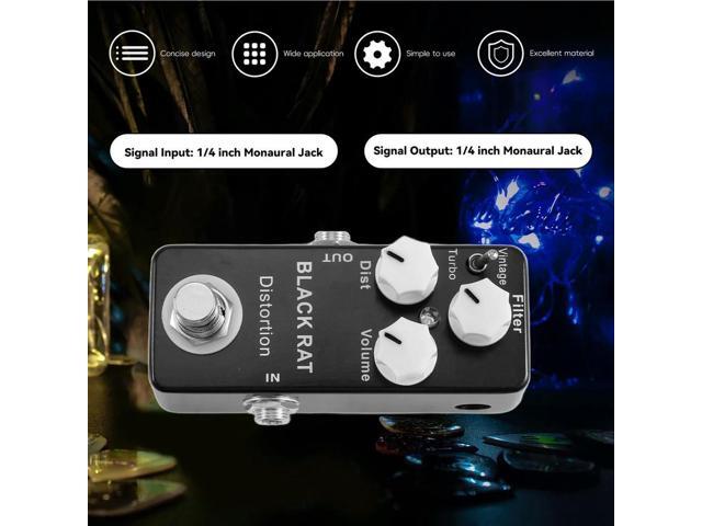 Click here for Mosky Black RAT Distortion Mini Guitar Effect Peda... prices