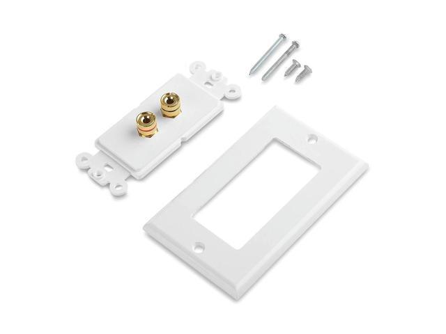 Click here for 2Pcs Speaker Wall Plate Home Theater Wall Plate Au... prices