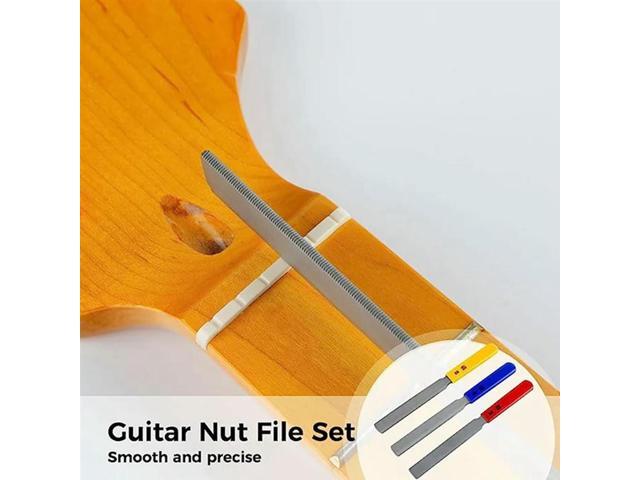 Click here for 3 Pieces Conical Guitar Nut File Nut Slot File Set... prices