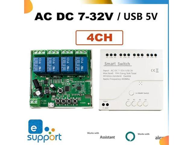 Click here for 4CH Switch Remote Control Switch Inching Self-Lock... prices