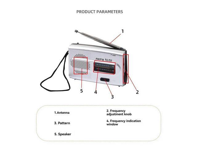 Click here for Digital Retro Radios Memory Function Handheld AM/F... prices