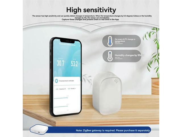 Click here for Zigbee Enabled Tuya Smart Temperature Humidity Sen... prices