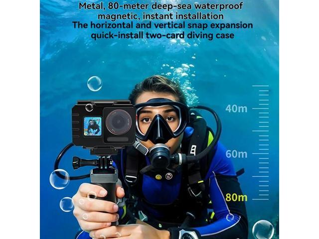 Click here for 80M Waterproof Case Underwater Diving Housing With... prices
