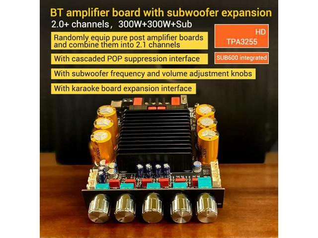 Click here for SUB600 Digital Amplifier Board TPA3255 2.0 Channel... prices