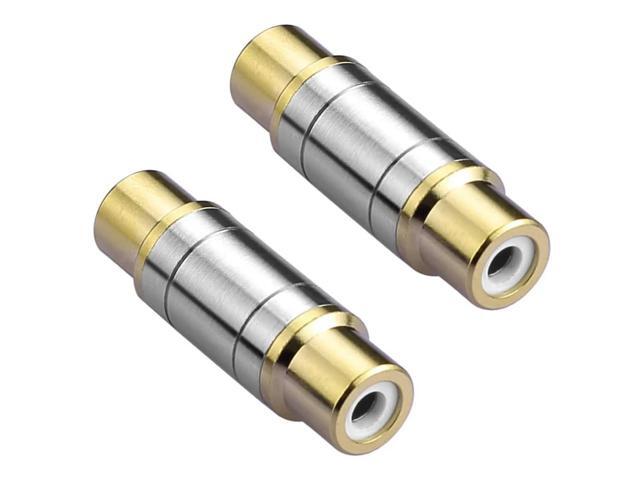 Click here for 10pcs RCA Phono Female to Female Coupler Video Aud... prices
