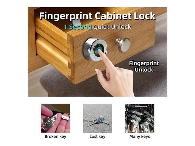 Click here for Fingerprint Drawer Lock - Electronic Double Door C... prices