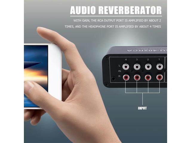 Click here for Multi-Source RCA Mixer Stereo Audio Reverberator 4... prices