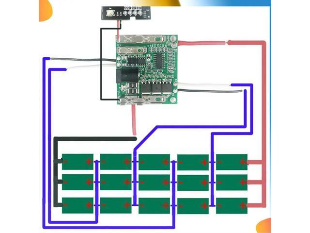Click here for 2X Li- Case Circuit Board PCB For Lomvum Zhipu Hon... prices