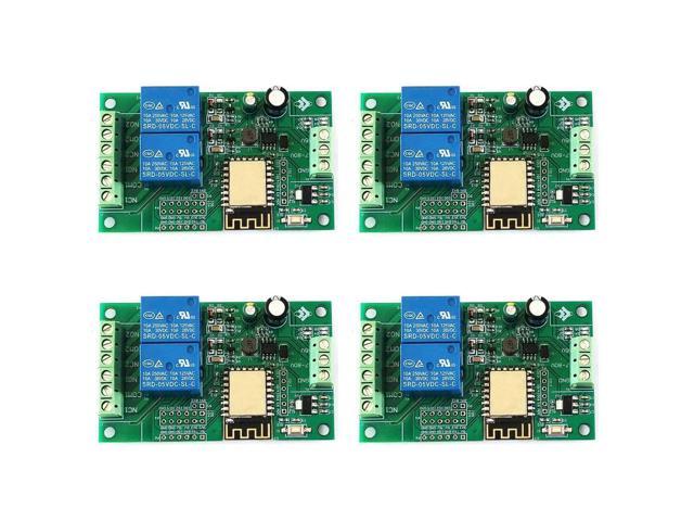 Click here for 4X Esp8266 Esp-12F Wifi Relay Module 2Channel 5V/8... prices