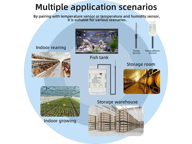 Click here for Tuya Zigbee Temperature Switch 16A Smart Wireless... prices