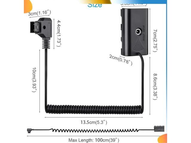 Click here for 2X Power Adapter Cable For D-Tap Connector To NP-F... prices
