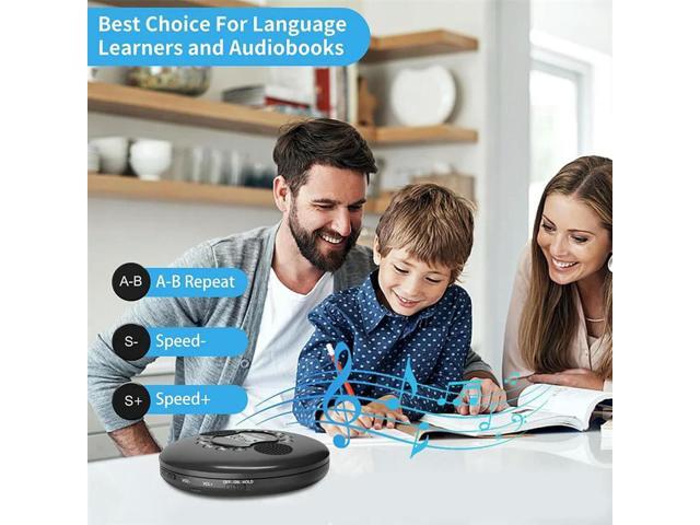 Click here for Portable CD Player With Speaker Anti Skip For Car... prices