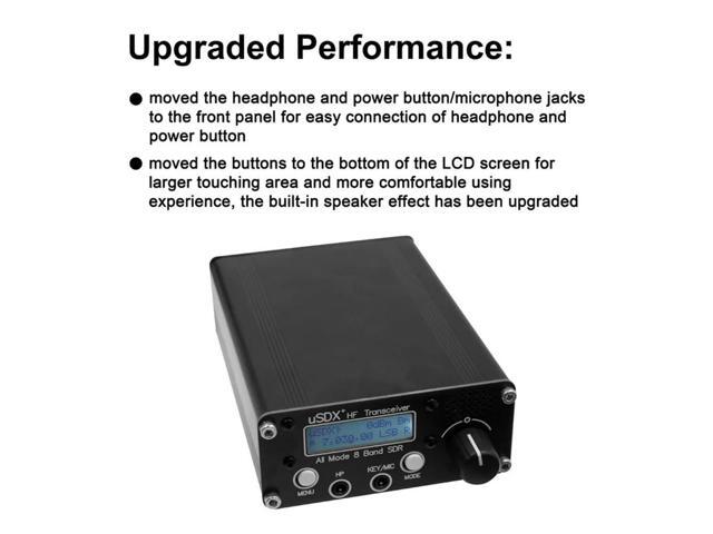 Click here for USDR USDX+Plus V2 8-Band SDR Transceiver HF SSB QR... prices
