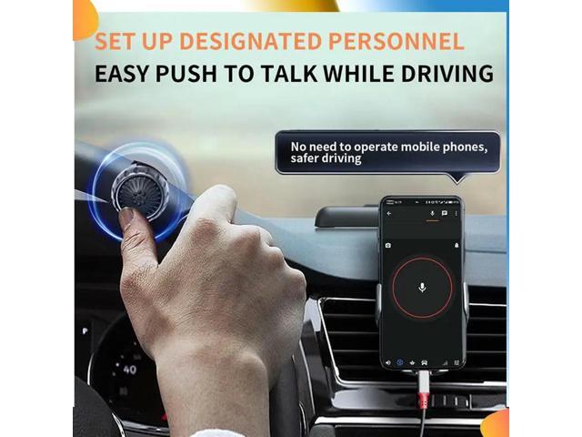 Click here for 2X Wireless Bluetooth PTT Walkie Talkie Control Bu... prices