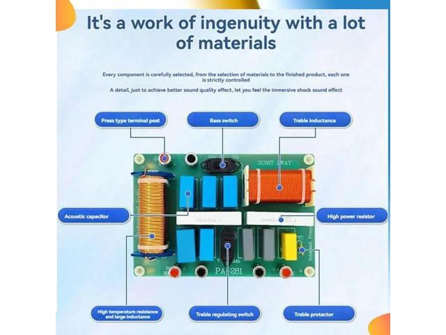 Click here for 1000W High Power Professional Speaker Divider Audi... prices