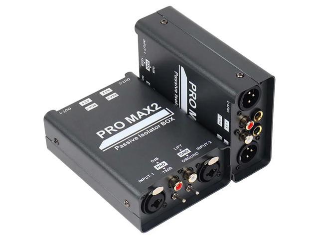 Click here for 2-Way Audio Isolator Audio Current Noise Eliminato... prices