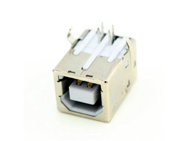 Click here for 100pcs USB 2.0 Type B Female Jack 4 Pin 90 Degree... prices