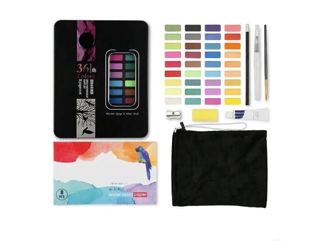 Click here for 36 Colors Watercolor Paint with Paintbrush Water P... prices