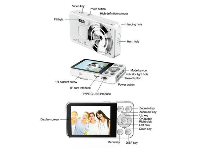 Click here for Video Camera Digital Camera 20MP CCD Autofocus 4K... prices