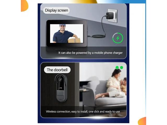 Click here for Wireless Waterproof Visual Doorbell IR Night Visio... prices