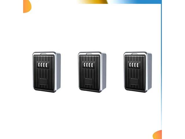 Click here for 3X Lock Box 4 Digit Combination Waterproof Box Wea... prices