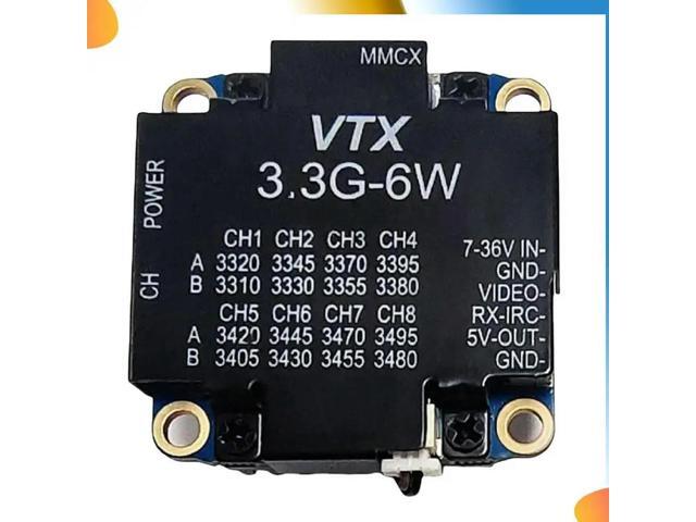 Click here for 3.3G 6W VTX 6000Mw 16CH FPV Video Transmitter Wire... prices