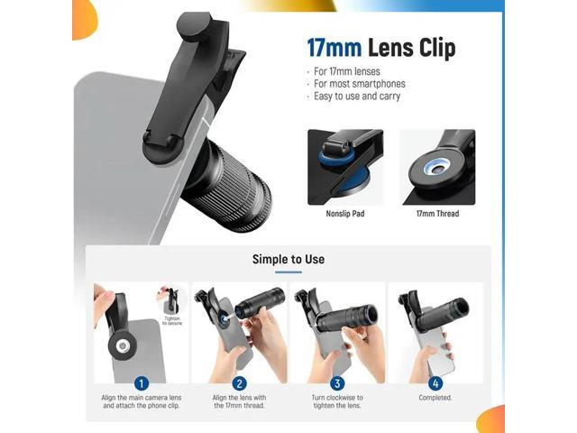 Click here for 7X Telephoto Lens With Phone Lens Clip Lens For 17... prices