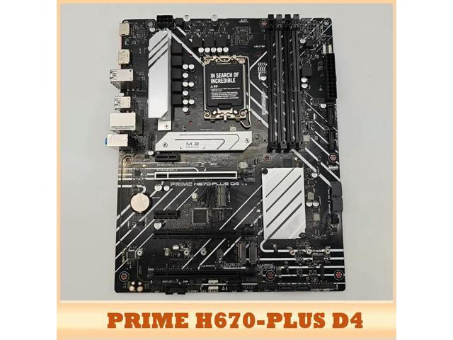 Click here for For As-us PRIME H670-PLUS D4 ATX motherboard LGA17... prices
