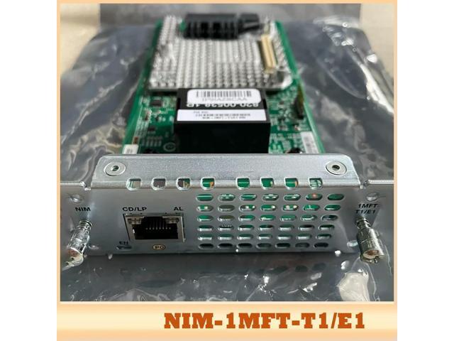 Click here for NIM-1MFT-T1/E1 Router module prices