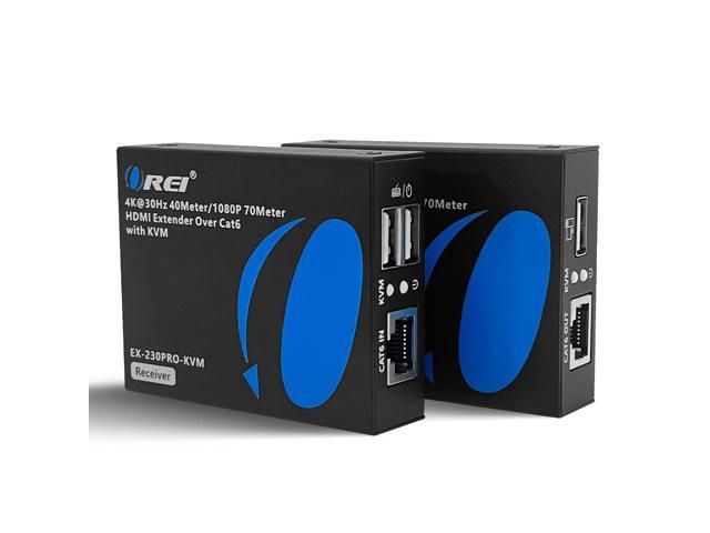 Click here for OREI KVM 4K HDMI Extender Balun Over Single CAT6/7... prices