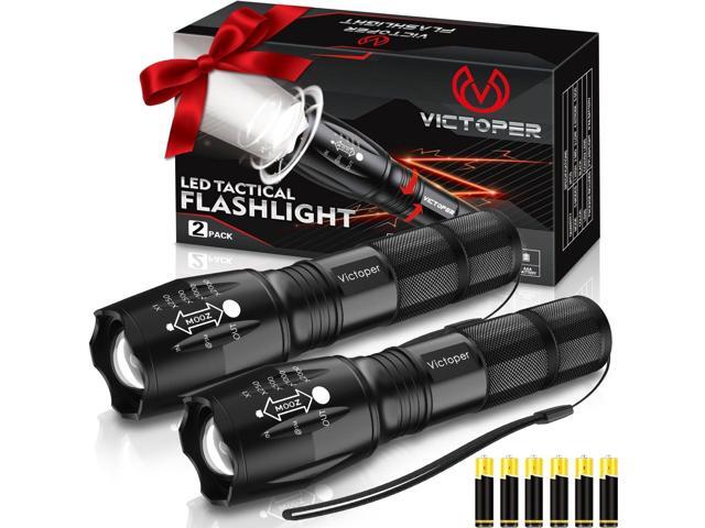 Click here for Victoper LED Flashlight 2 Pack  Bright Tactical To... prices