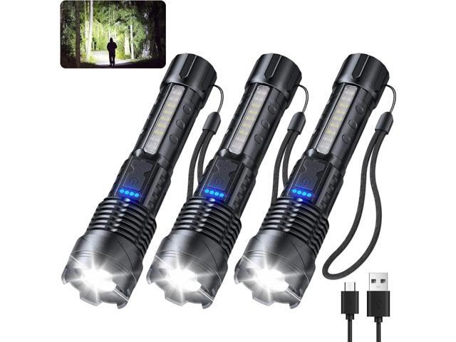 Click here for JIJ Flashlight 3 Pack  Rechargeable Flashlights Hi... prices