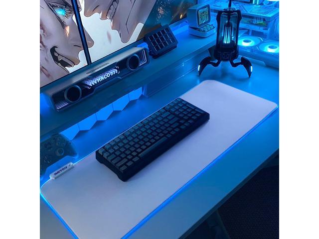 Click here for JMIYAV White Gaming Mouse Pad RGB Mousepad Non-Sli... prices